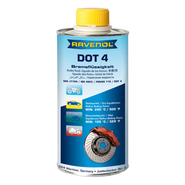 Tormoz suyuqligi RAVENOL DOT 4