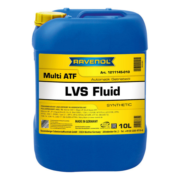 RAVENOL Multi ATF LVS Fluid avtomatik uzatma quti moyi