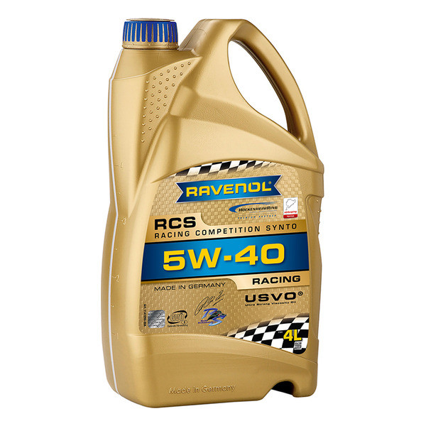 RAVENOL RCS Racing Competition Synto 5W-40 poyga mator moyi